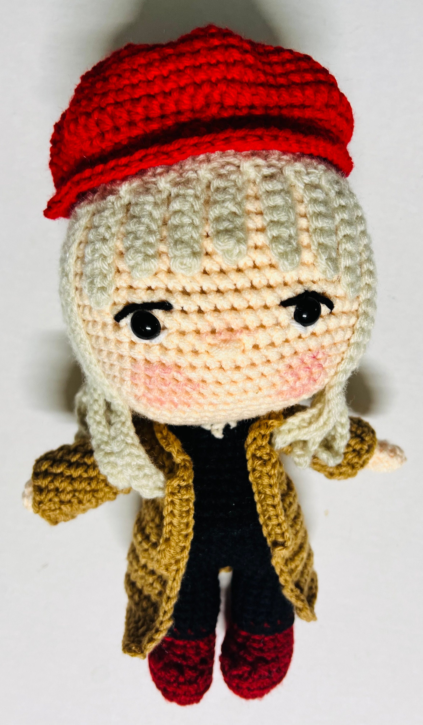 Taylor Swift Red Singer Crochet Doll Figure PLUSH Stuffed Amigurumi TOY ...