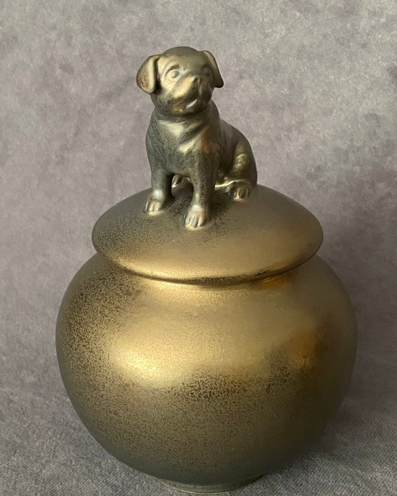 Pug Urn | Etsy