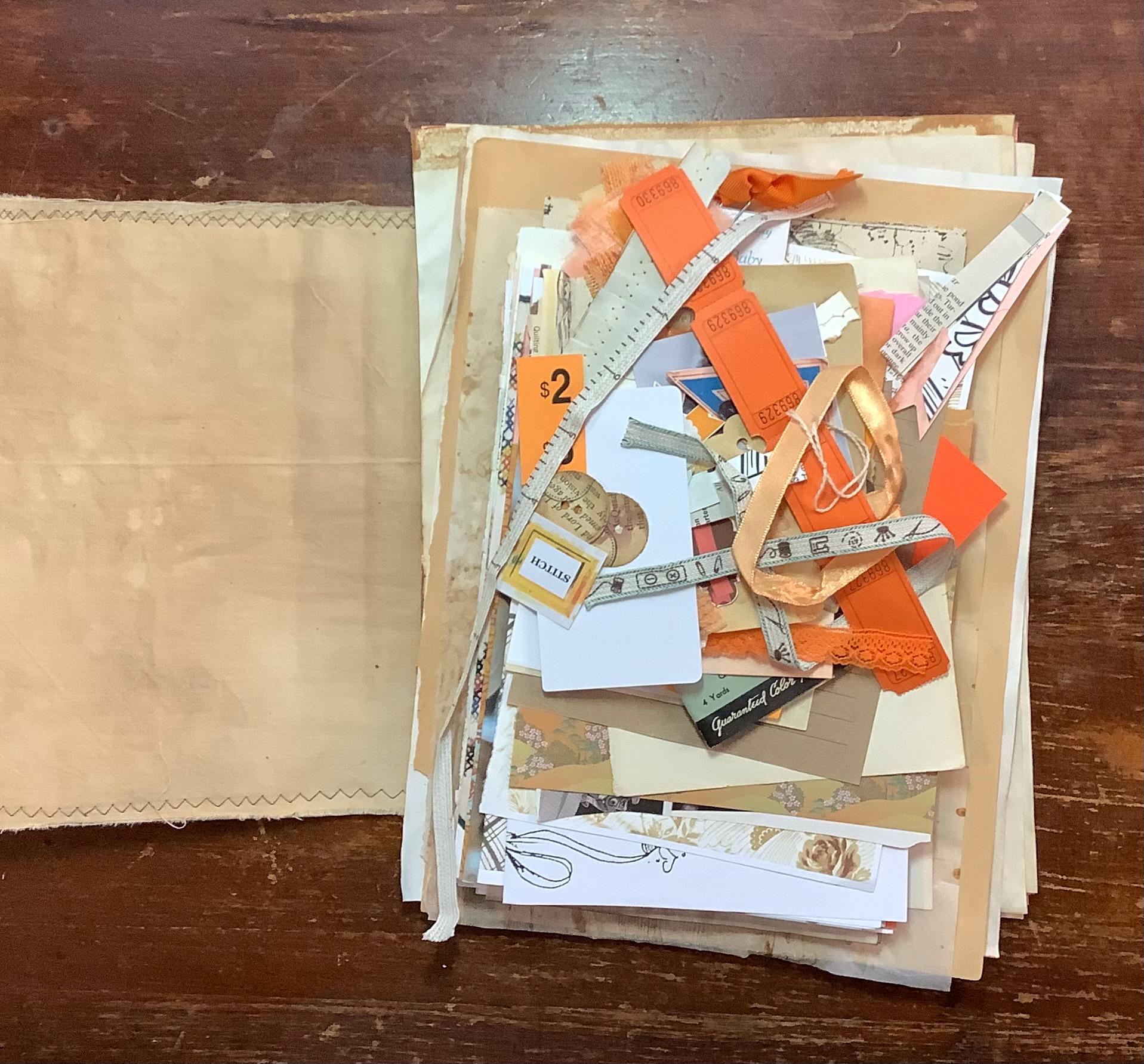 Journal Making Kit-sewing Junk Journal-journal Kit -sewing Journal Kit ...