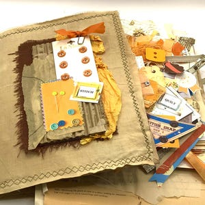 Journal Making Kit-sewing Junk Journal-journal Kit -sewing Journal Kit ...
