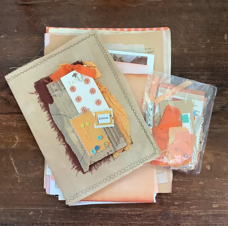 Journal Making Kit-sewing Junk Journal-journal Kit -sewing Journal Kit ...