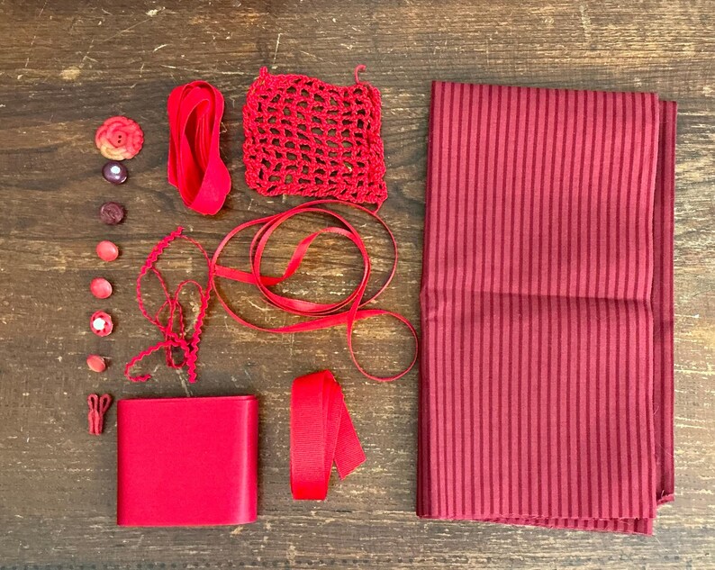 Red&green Goody Box-junk Journal Making Kit-red Journal Kit-vintage ...