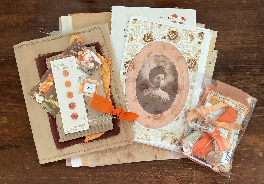 Journal Making Kit-sewing Junk Journal-journal Kit -sewing Journal Kit ...