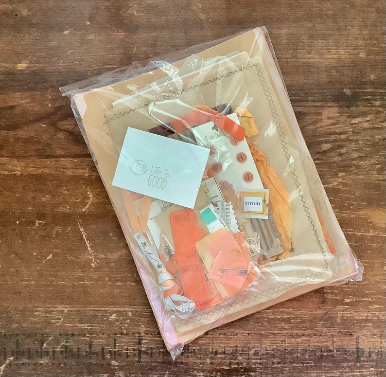 Journal Making Kit-sewing Junk Journal-journal Kit -sewing Journal Kit ...