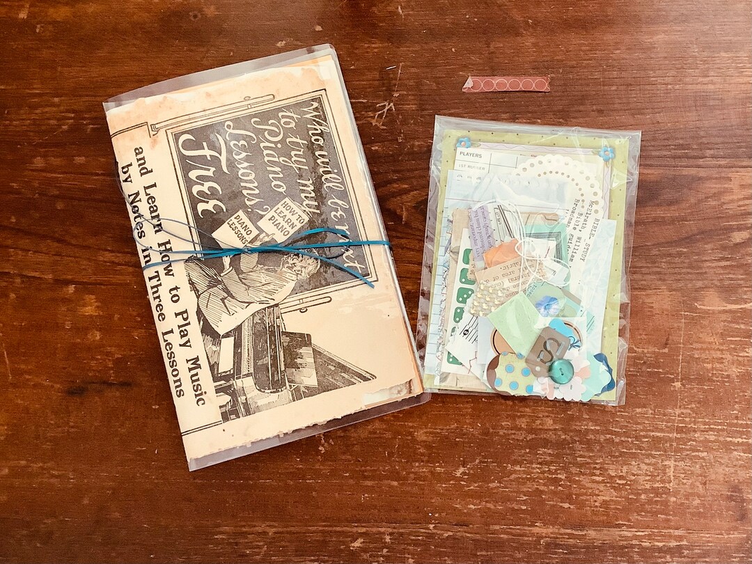 Hand Made "1925" Journal/diary/memory Book/travelers Notebook - Etsy