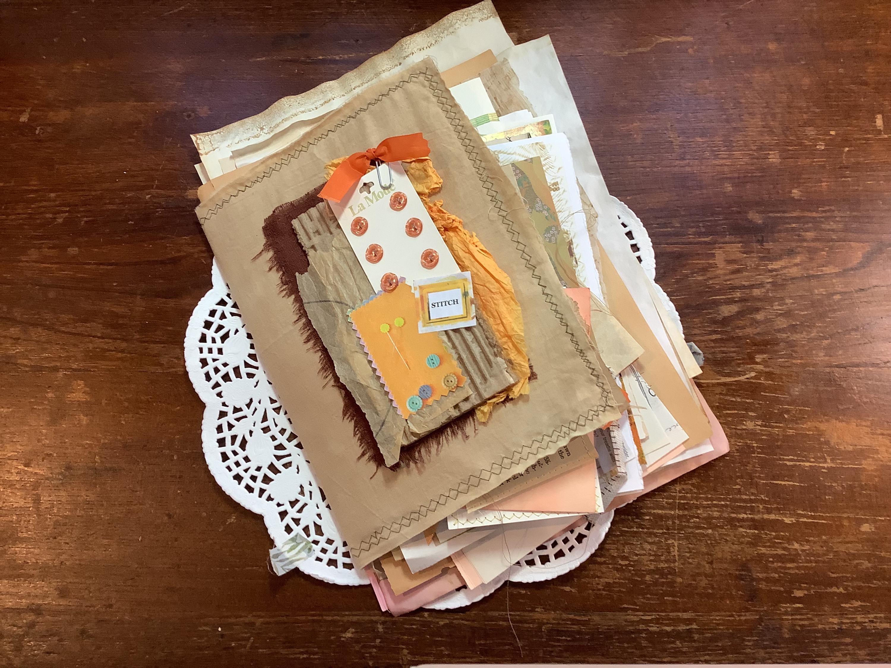 Journal Making Kit-sewing Junk Journal-journal Kit -sewing Journal Kit ...