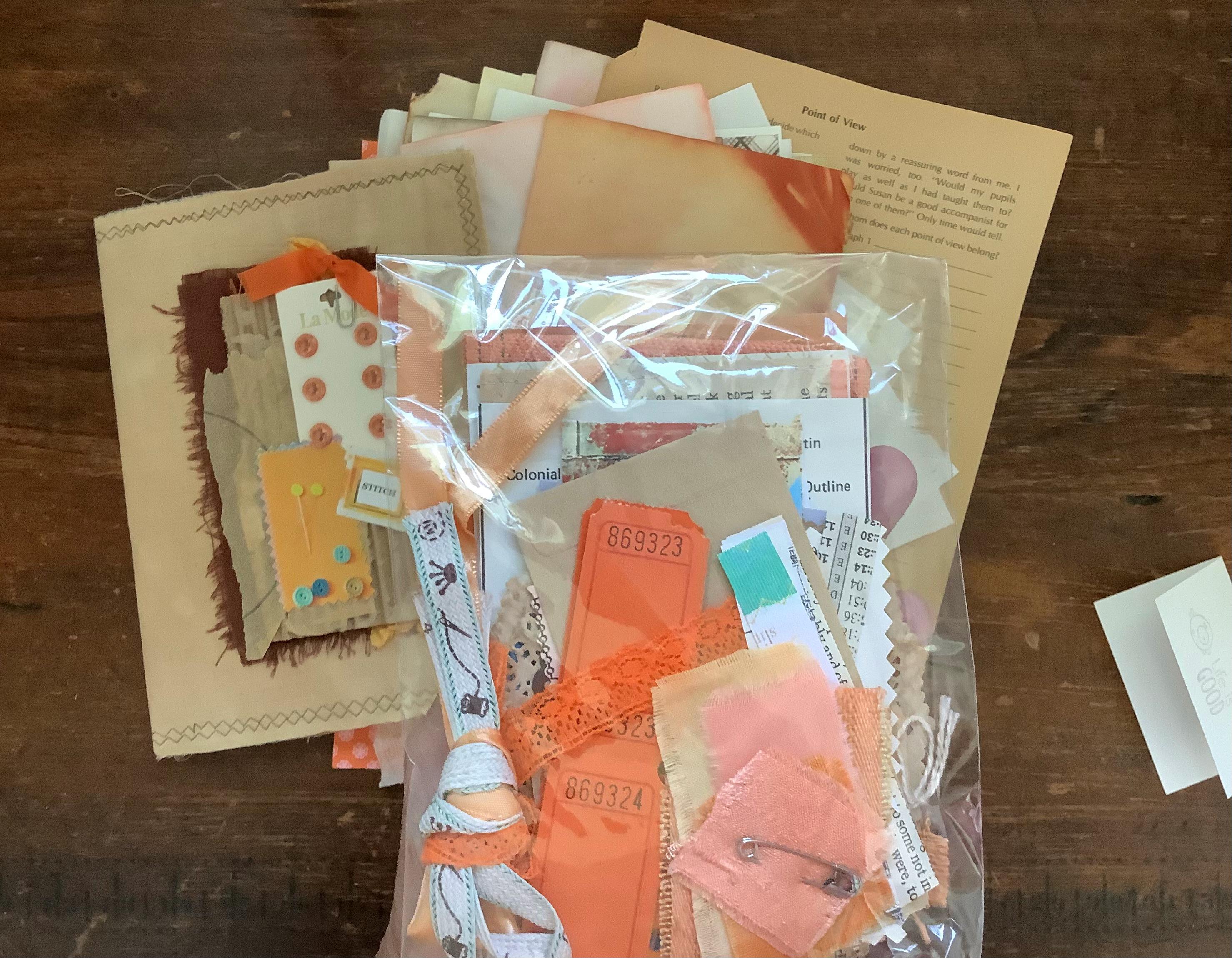 Journal Making Kit-sewing Junk Journal-journal Kit -sewing Journal Kit ...