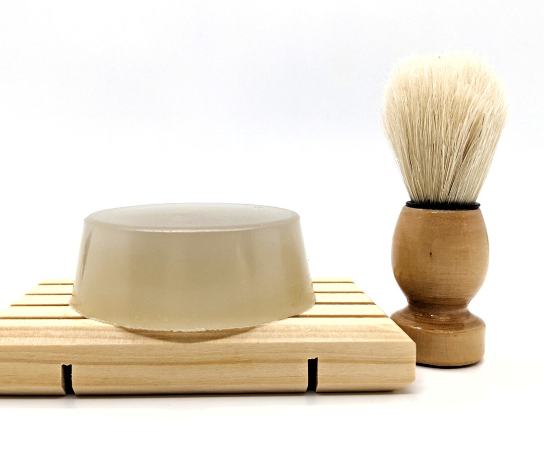 Shave KIT VAQUERO Shave Soap Gift Pack Includes Brush and Soap Rack - Etsy