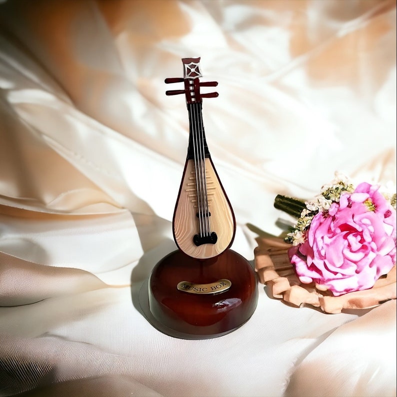 Retro Phonograph Music Box, Mini Musical Box, Classical Art Decor Music ...
