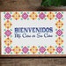Bienvenidos Welcome Sign in Spanish Printable Digital Art Includes 2 ...