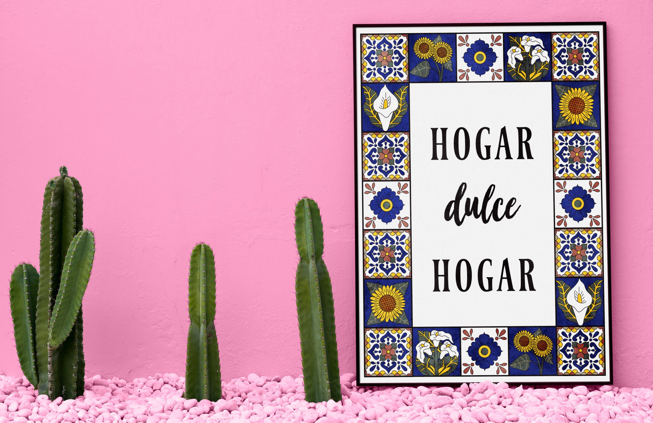 Hogar Dulce Hogar Home Sweet Home Sign in Spanish Printable Digital Art ...