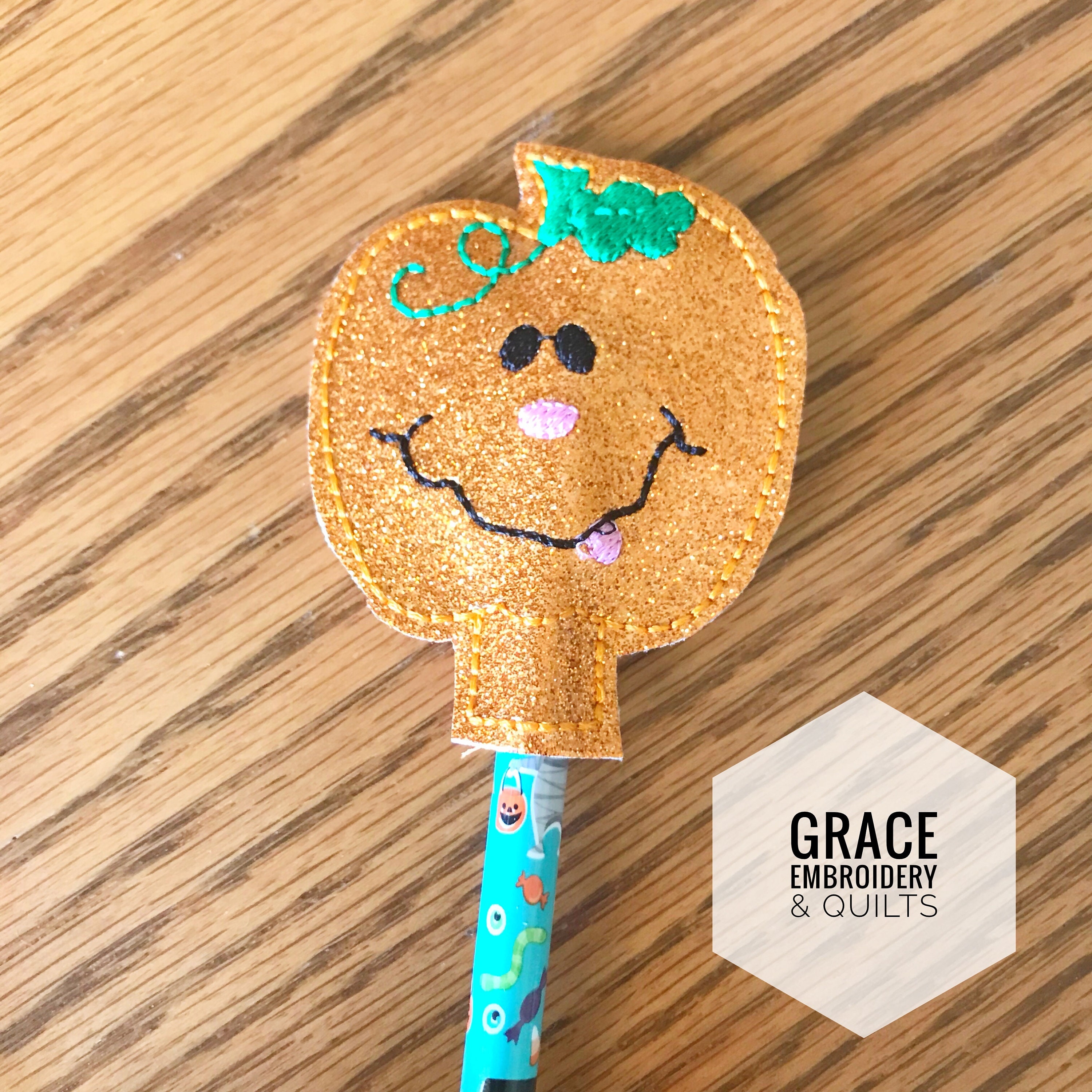 Set of 2 Pumpkin Pencil Topper Classroom Gift Halloween - Etsy UK