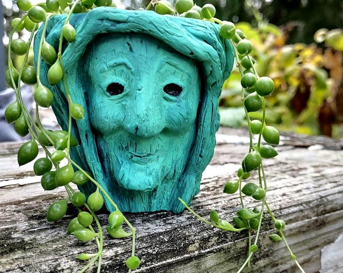 Handmade Disney Planter Pocahontas Grandmother Willow Novelty Planter ...