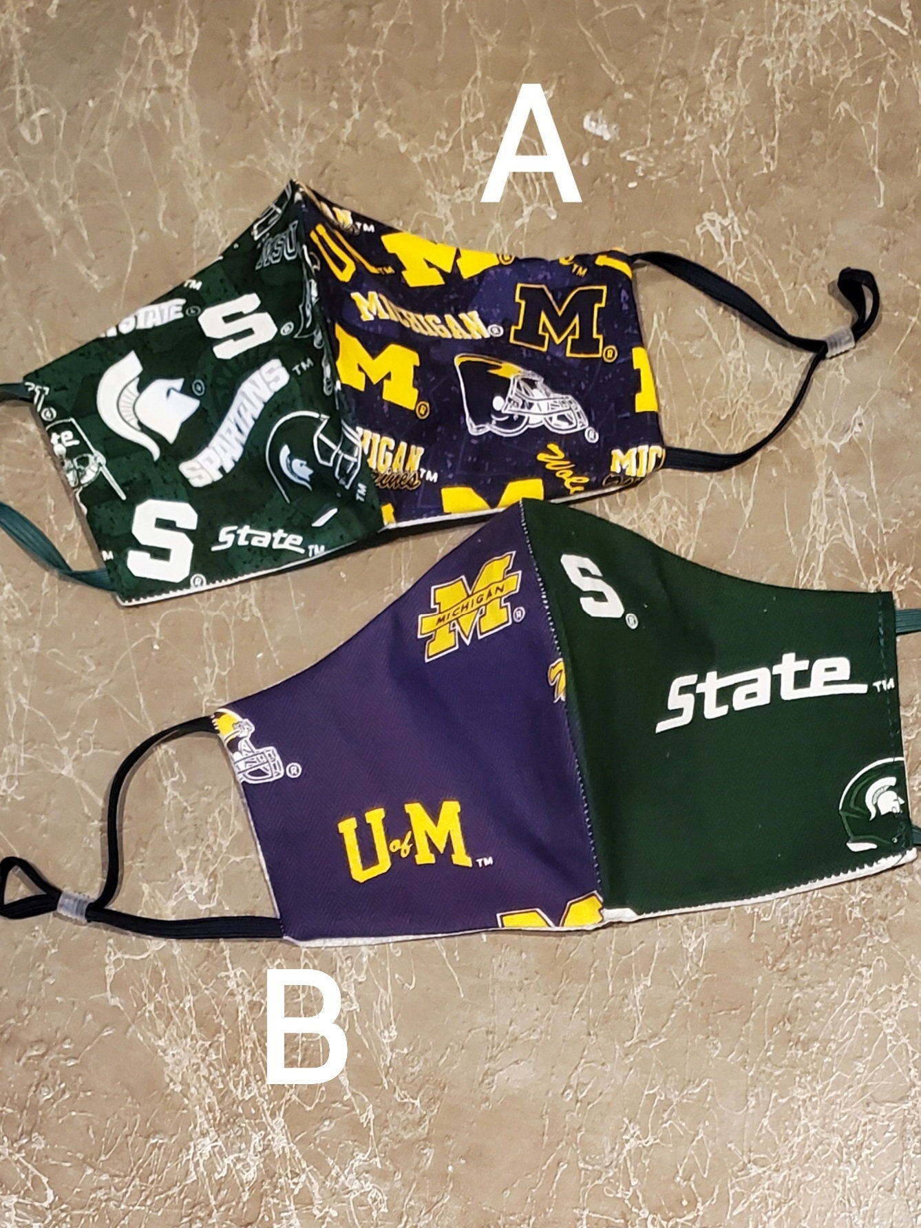 Michigan house Divided Mask - Etsy