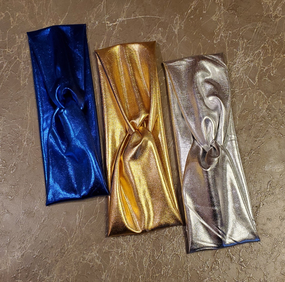 Metallic Headband - Etsy