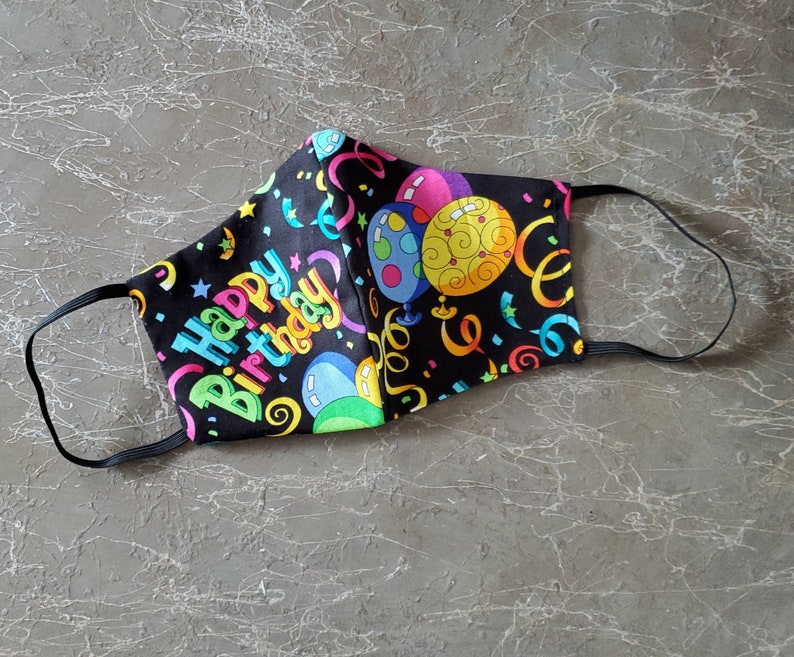 Happy Birthday Mask - Etsy