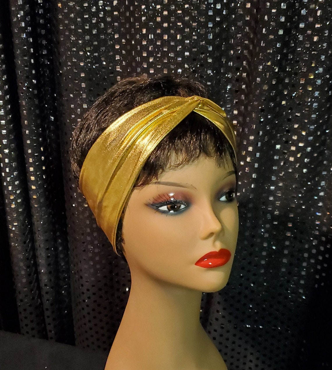 Metallic Headband - Etsy