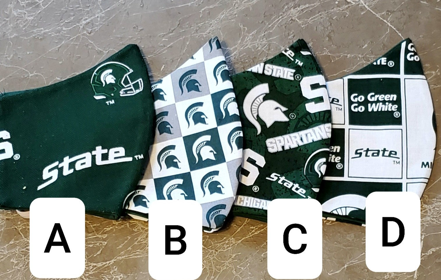 Michigan State University Mask - Etsy