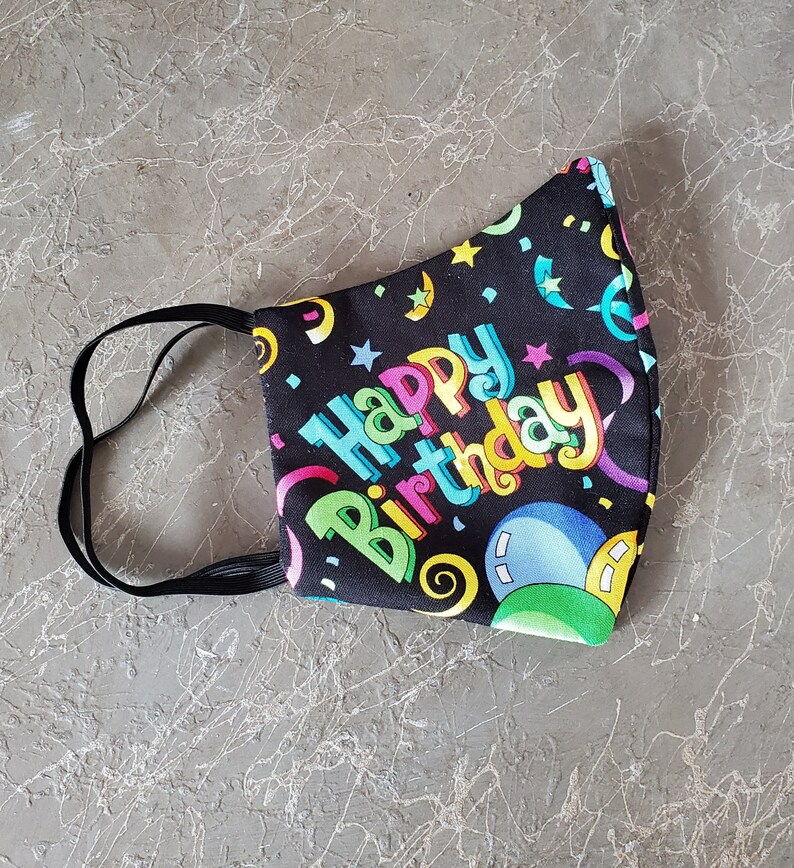 Happy Birthday Mask - Etsy