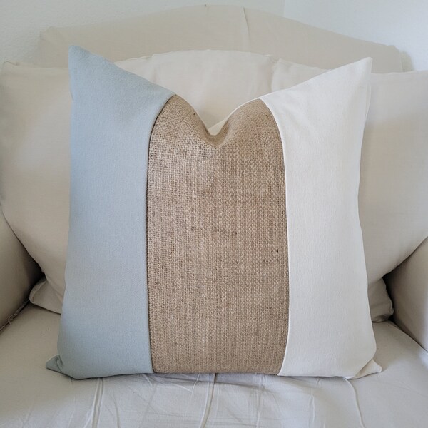Color Block Pillow - Etsy