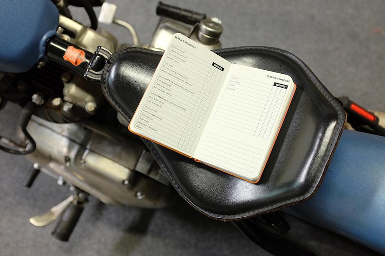 Moto Memo: Motorcycle Maintenance Logbook - Etsy
