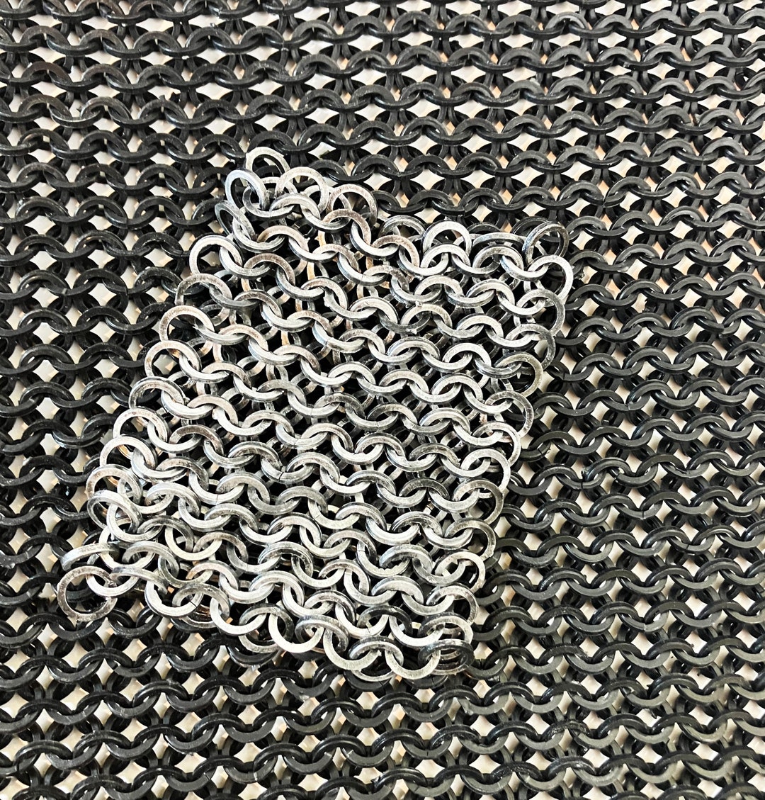 Plastic Butted Chainmail Armor 1 Square Foot Custom Made - Etsy