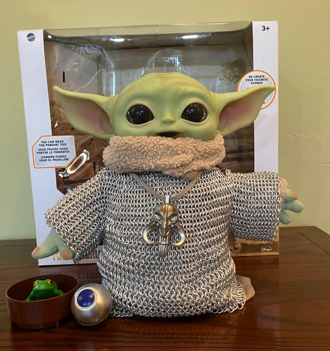 11 Manadalorian Grogu With Beskar Chainmaille Tunic - Etsy