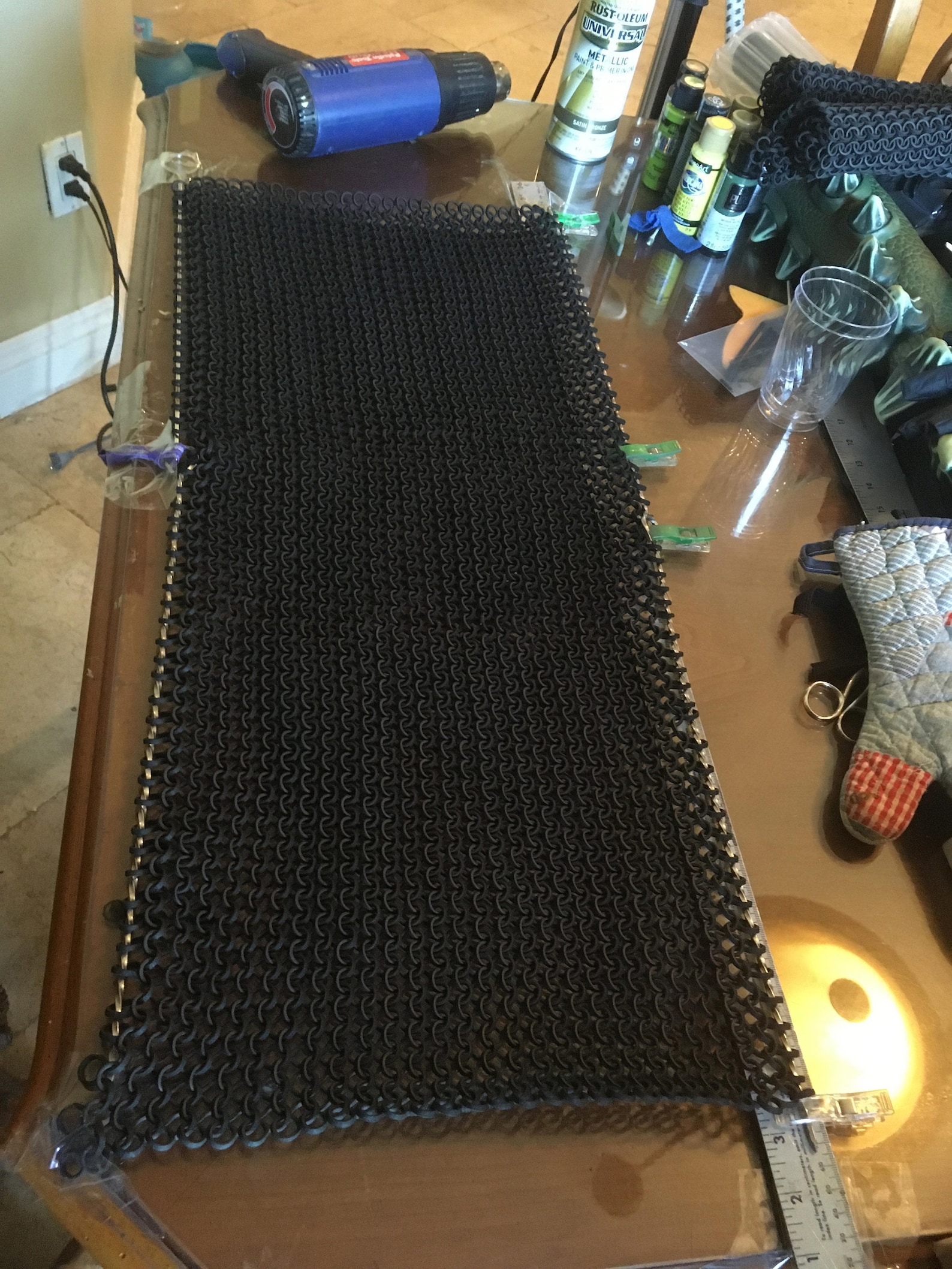 EVA Foam Chainmail Armor 1 Square Foot Custom Made - Etsy