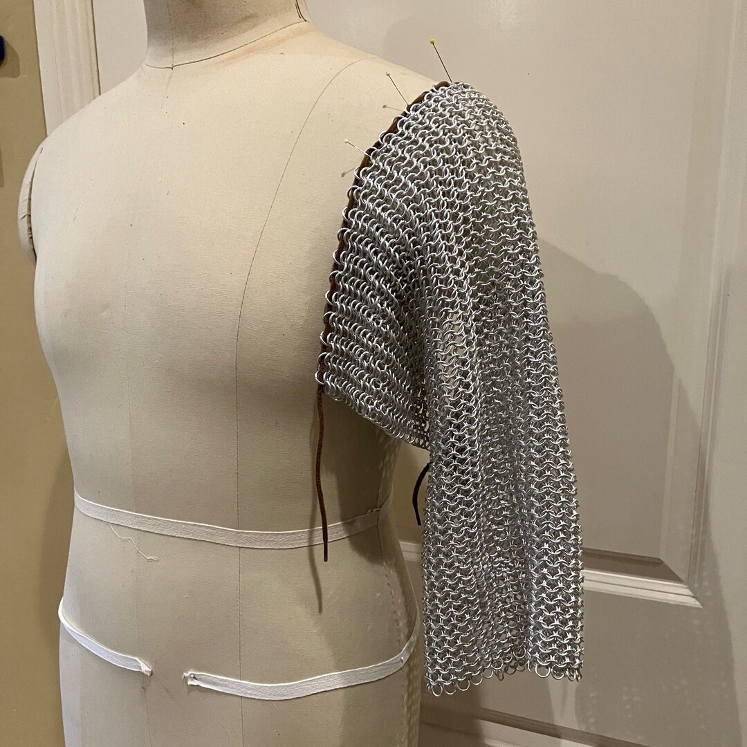 18 X 18 Aluminum Chainmaille Fabric Squares for Armor and Cosplay - Etsy