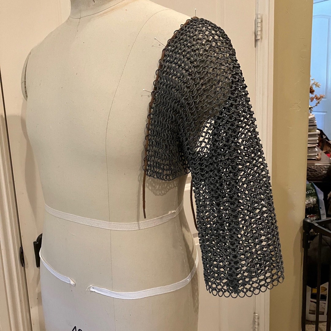 18" X 18" Blackened Aluminum Chainmaille Fabric Squares for Armor and Cosplay - Etsy