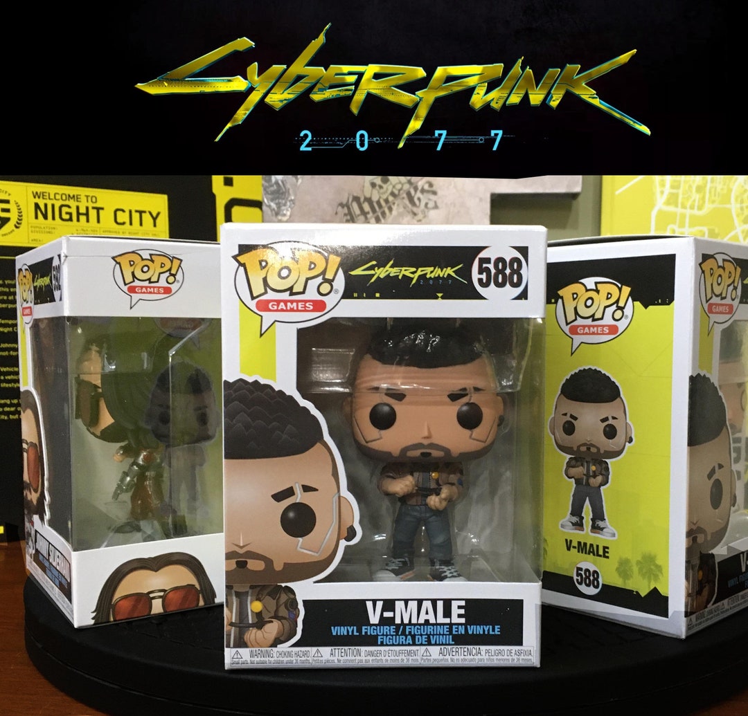 Cyberpunk 2077 Male V Funko Pop Free US Shipping - Etsy