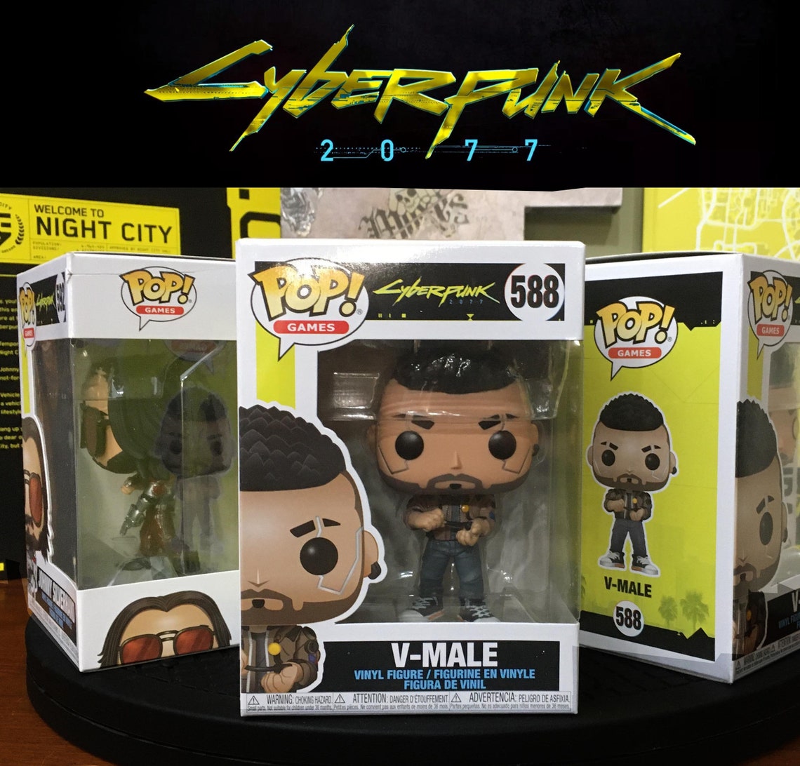 Cyberpunk 2077 Male V Funko Pop Free US Shipping - Etsy