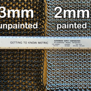 EVA Foam Chainmail Armor 1 Square Foot Custom Made - Etsy