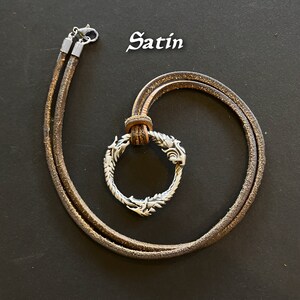 Stainless Steel Ouroboros Pendant - Etsy