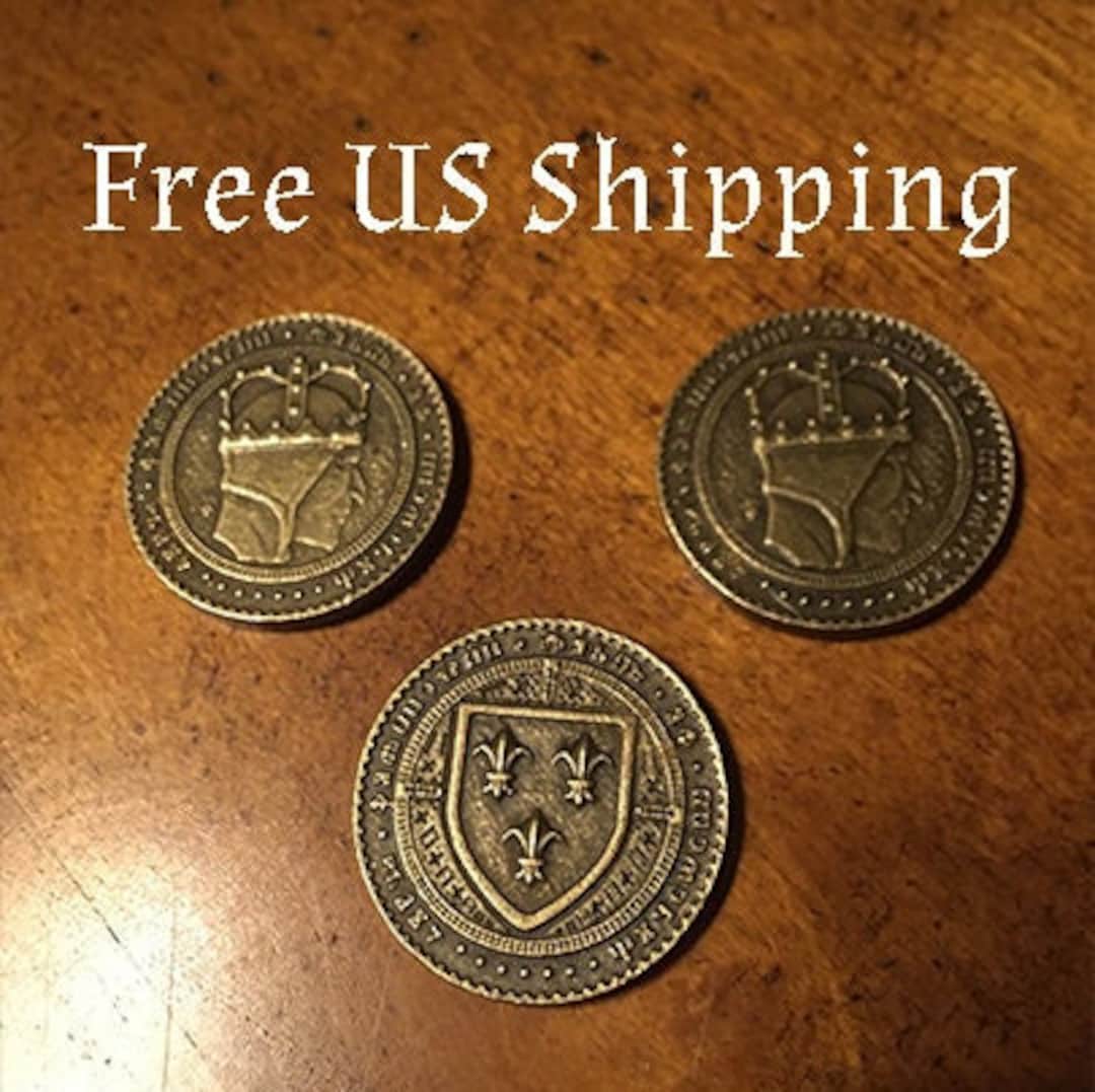 Toss a Coin - Witcher Coins - Etsy