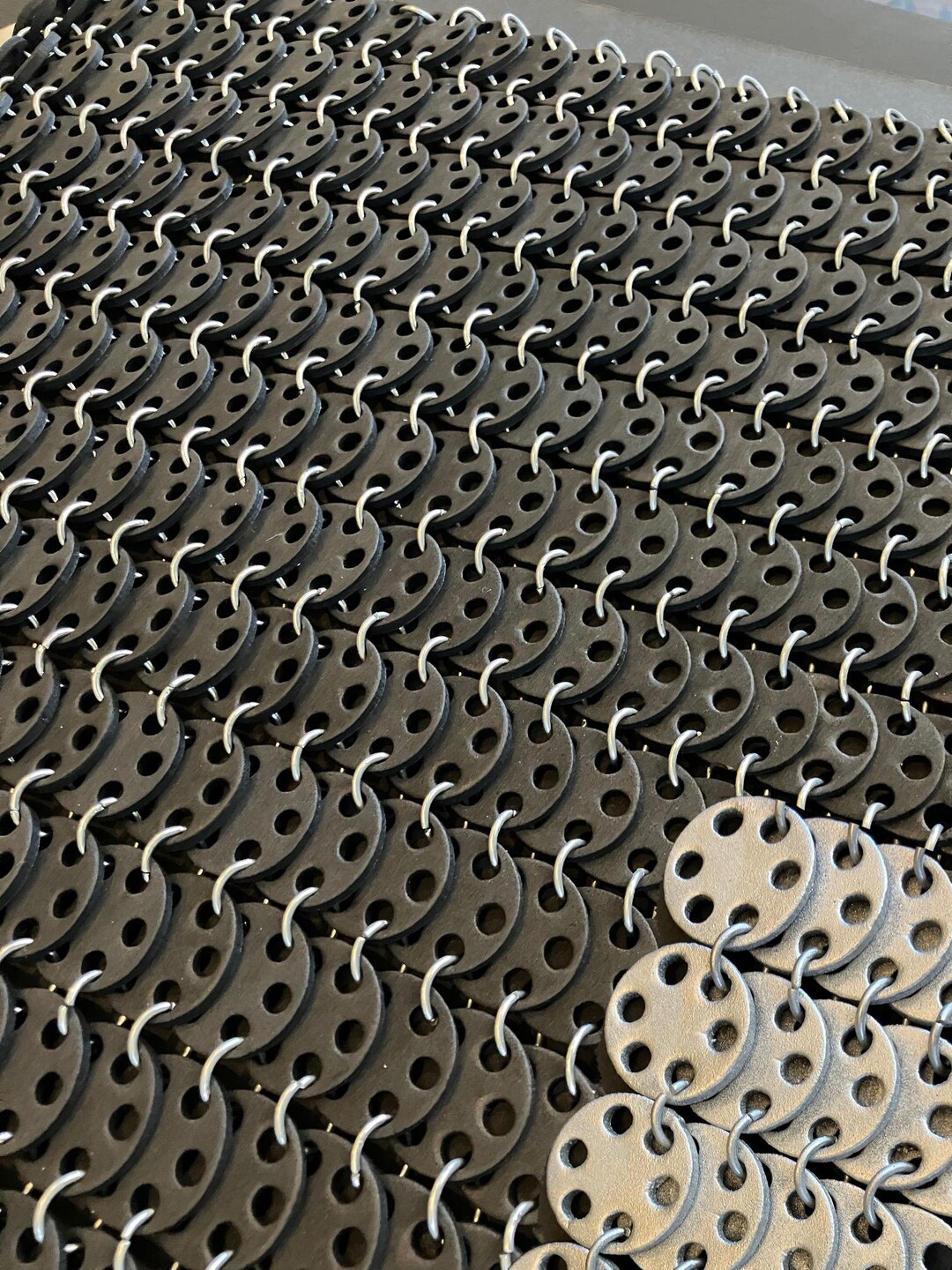 EVA Foam Lamellar Disc Chain Maille Armor Custom Made by the Square ...