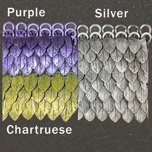 EVA Weathered Dragon Scale Scalemaille Armor 1 Square Foot Custom Made ...