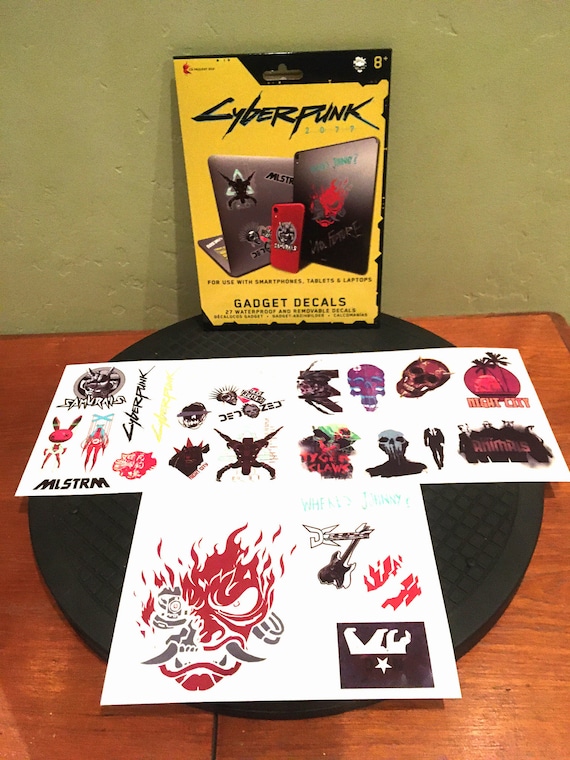 Cyberpunk 2077 Gadget Sticker Decals | Etsy