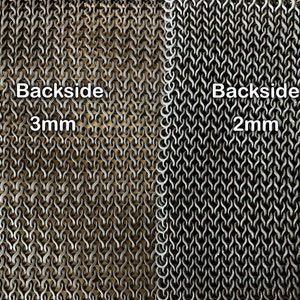 EVA Foam Chainmail Armor 1 Square Foot Custom Made - Etsy