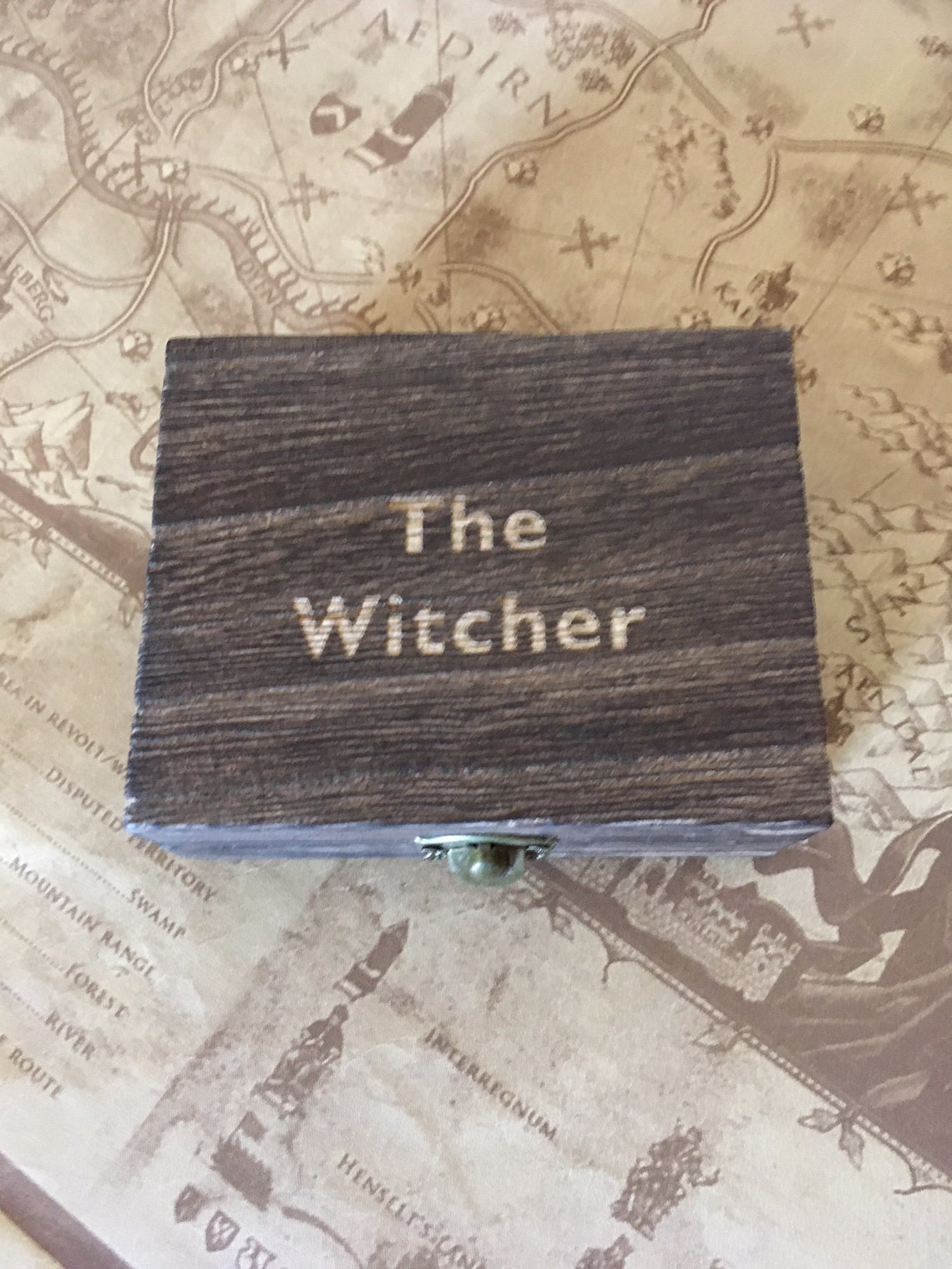 New Premium Witcher Stainless Steel Wolf Signet Ring Gift Set - Etsy