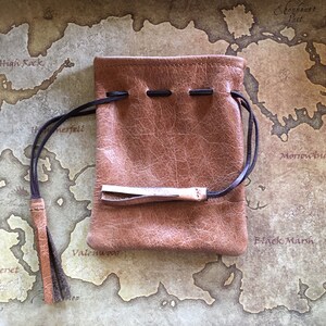 Skyrim Inspired Leather Dragon Pouch - Etsy