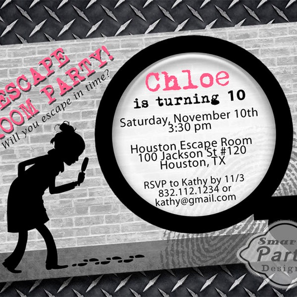 Clue Murder Mystery Invitation - Etsy