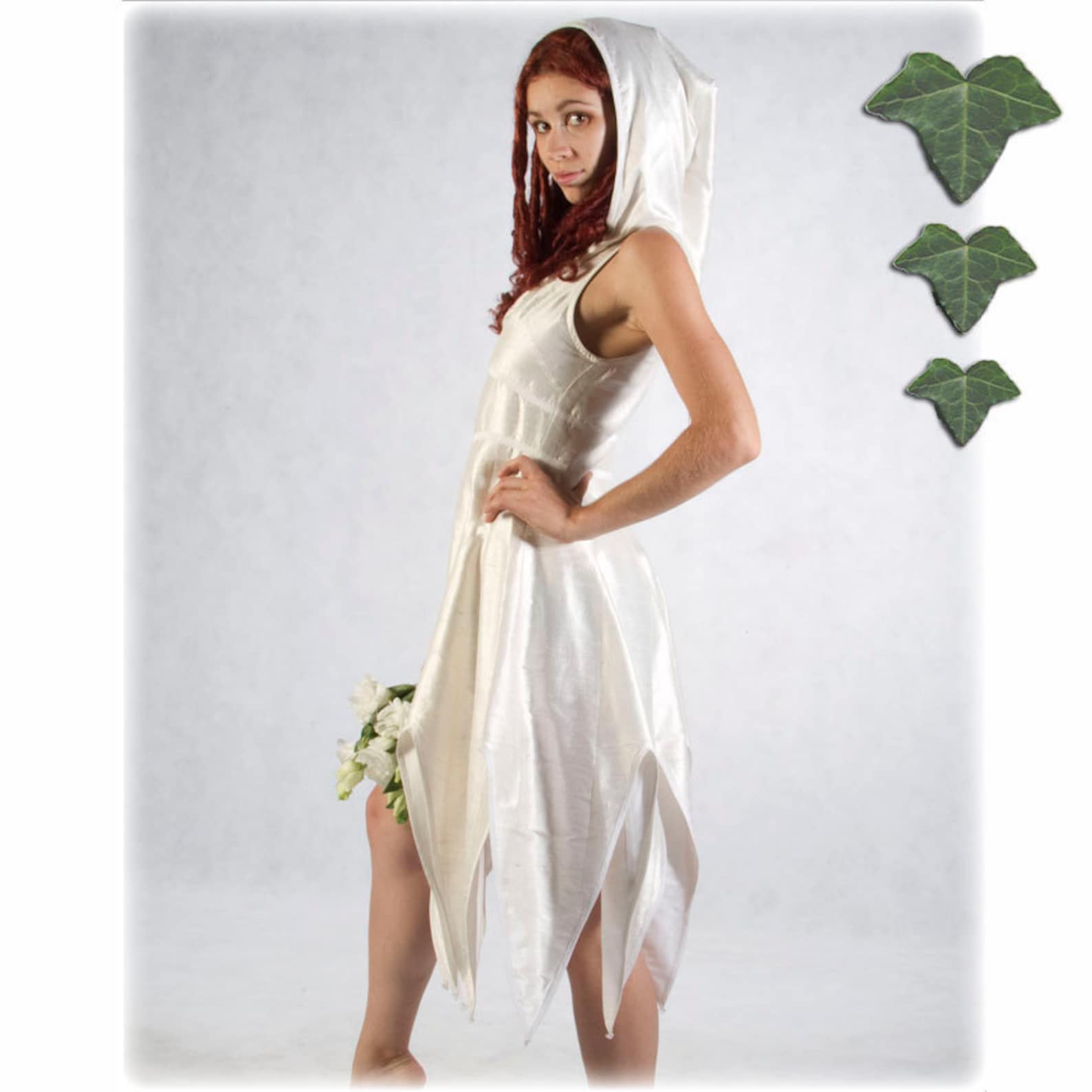 Ivory and Silver Pixie Maiden Full Outfit Made to Order - Etsy UK