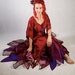 Red and Purple Elemental Fae Full Outfit Made to Order - Etsy