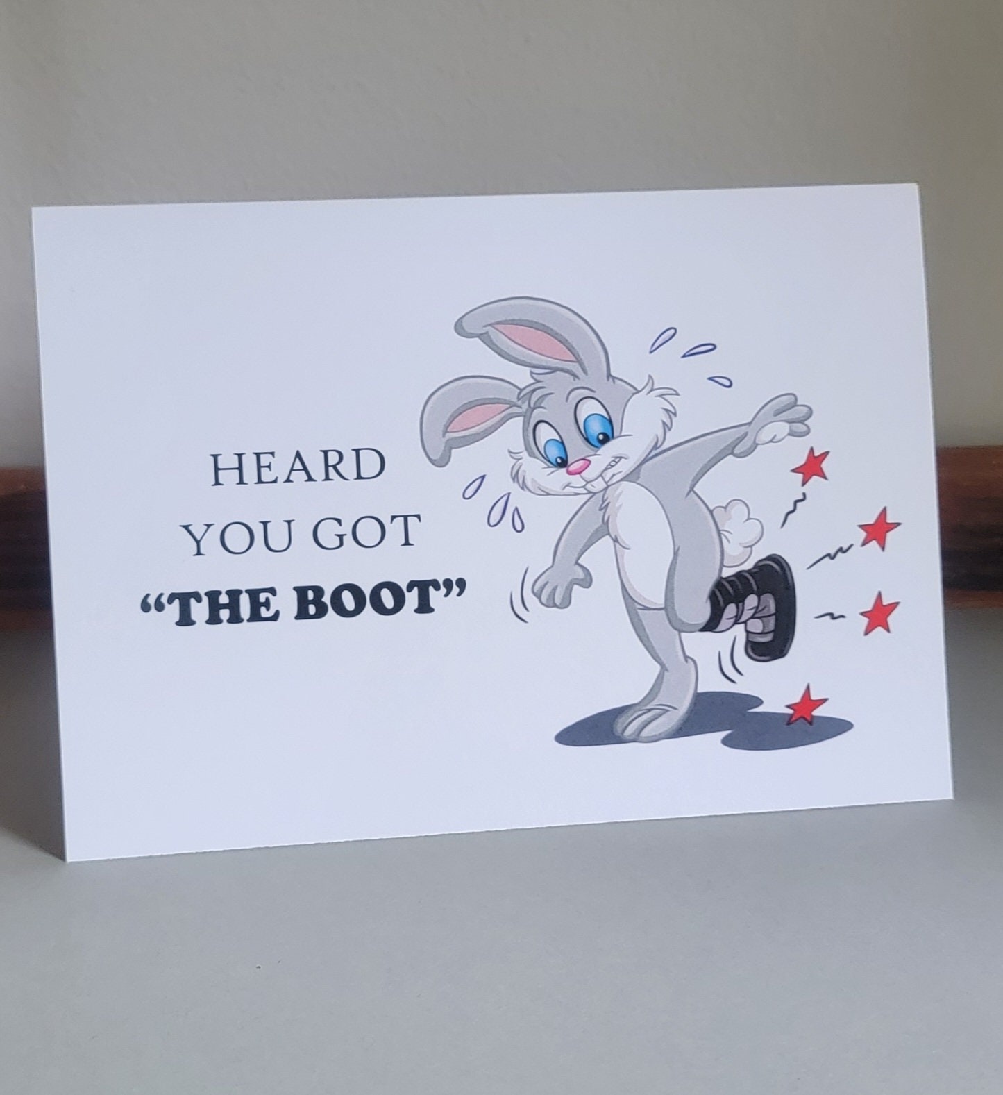 Funny Broken Foot Get Well Card: Injured Ankle Greeting Card - Etsy