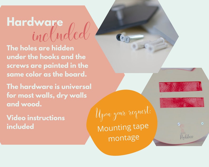 CUSTOM Wall Hooks SET Beehive Hexagon Clothes Rack Modern - Etsy