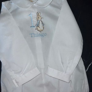 Embroider Peter Rabbit Banner-wall Banner First - Etsy