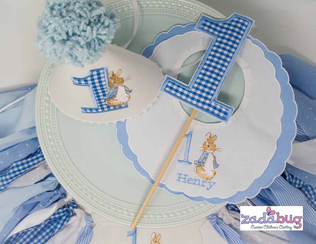 Personalized Embroidered Peter Rabbit Highchair - Etsy