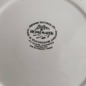Iconic Ridgway 1950's homemaker Large Plate - Etsy