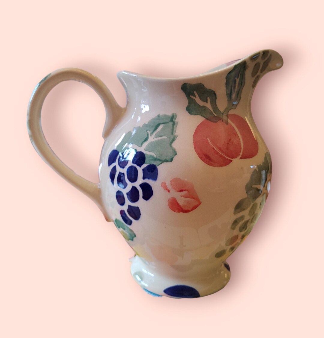 90's Royal Winton "bordeaux" Sponge Ware Jug/ Vase - Etsy